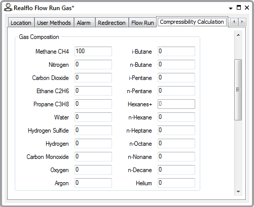 SCADAPack Modbus Realflo Driver Guide - AGA-8 Gas Composition Properties (Configuring a ...